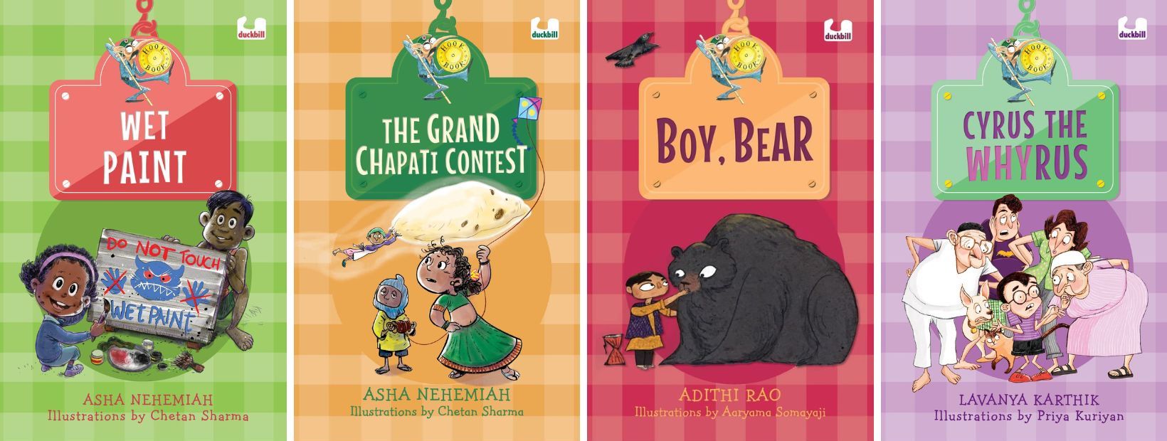 Four Hook Books | Varsha Seshan's Official Website