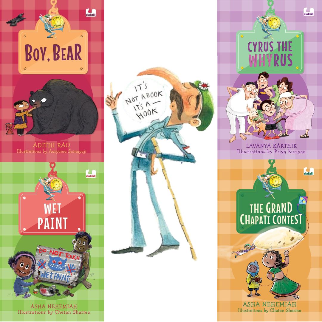 Four Hook Books | Varsha Seshan's Official Website