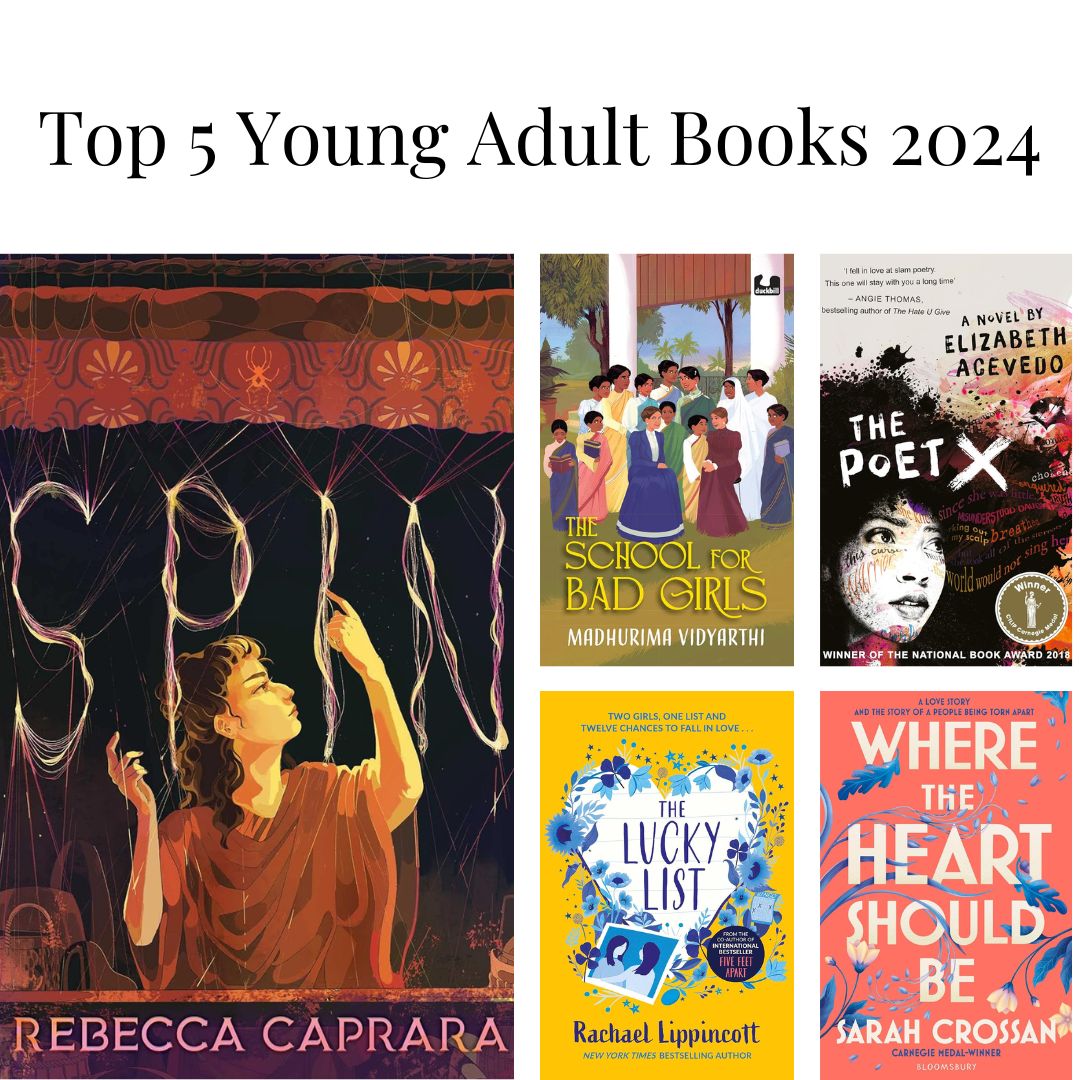 Top 5 Young Adult Books - 2024 | Varsha Seshan's Official Website