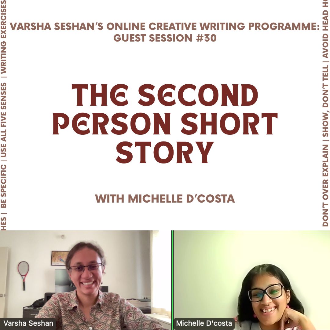 The Second Person Short Story | Varsha Seshan's Official Website